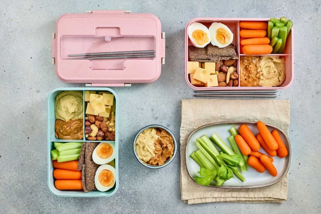 Travel-Friendly Healthy Protein Bento Box - A Simple, Energizing Snack ...