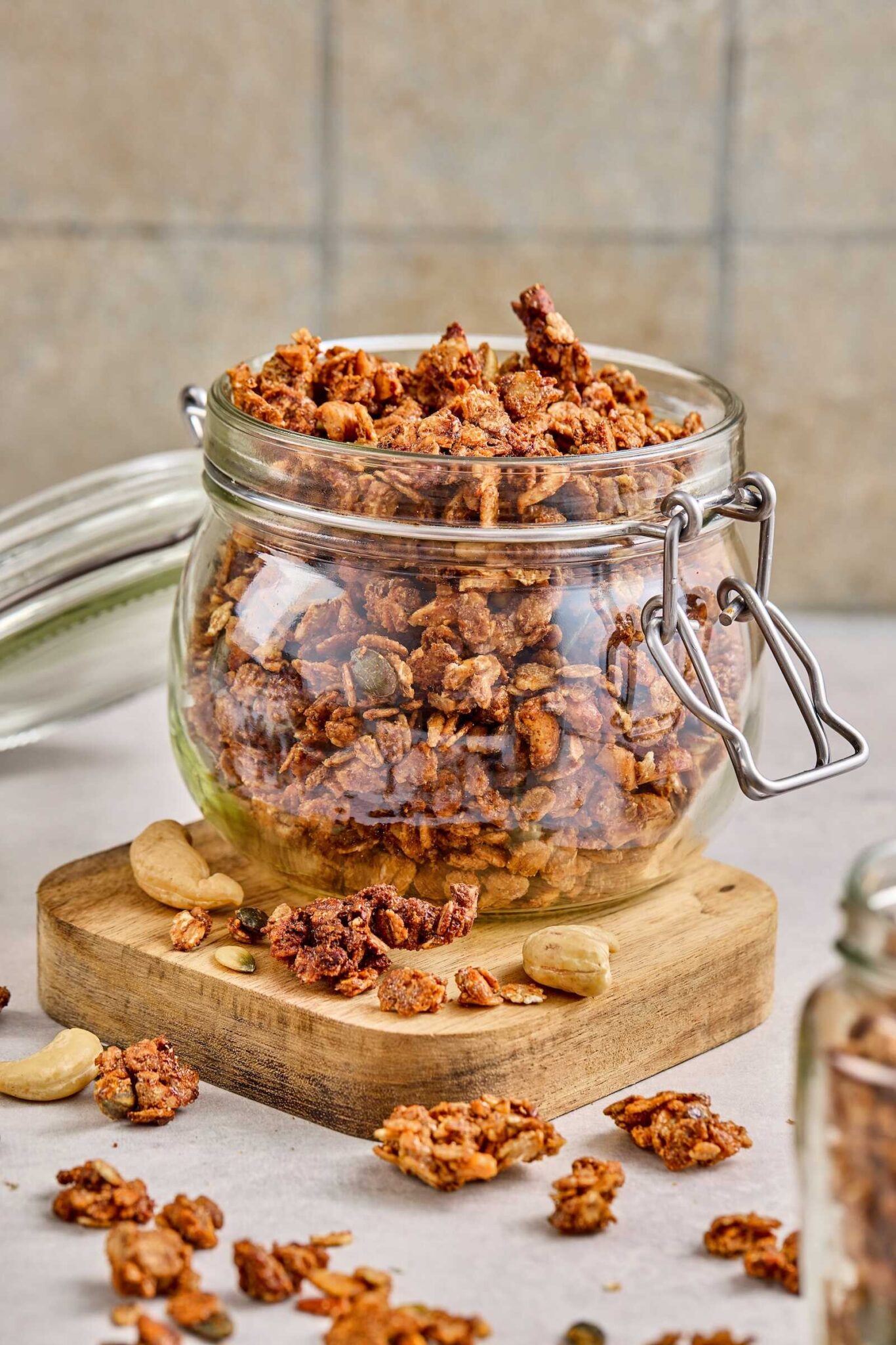 High Protein Homemade Granola - A Healthy, To-Go and Travel-Friendly ...